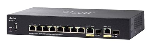 Cisco 10-Port Gigabit Managed SFP Switch (SG350-10SFP-K9-NA) in Oman ...