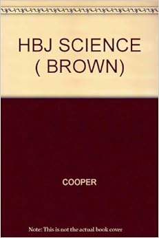 HBJ SCIENCE ( BROWN): Amazon.co.uk: COOPER: 9780153643262: Books