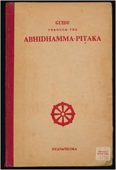 Guide Through the Abhidhamma Pitaka: Amazon.co.uk: Nyanatilo Mahathera ...