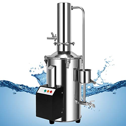 CGOLDENWALL Auto-Control Electric Water Distiller Water Distilling ...