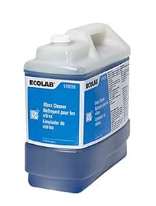 Amazon.com: ECOLAB 6100288 Glass Cleaner 2.5 Gallons Resealable Jug ...