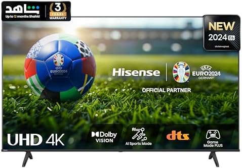 Hisense 65 inch Smart TV UHD 4K E6N-Dolby Vision,Game Mode Plus,Smooth Motion with MEMC,AI ...