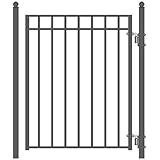 Amazon.com: ALEKO FENCELON London Style Galvanized Steel Fence ...