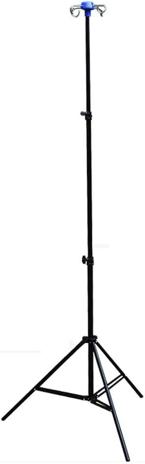 Stainless Steel Drip Stand with 4 Hook, IV Retractable Pole Portable ...