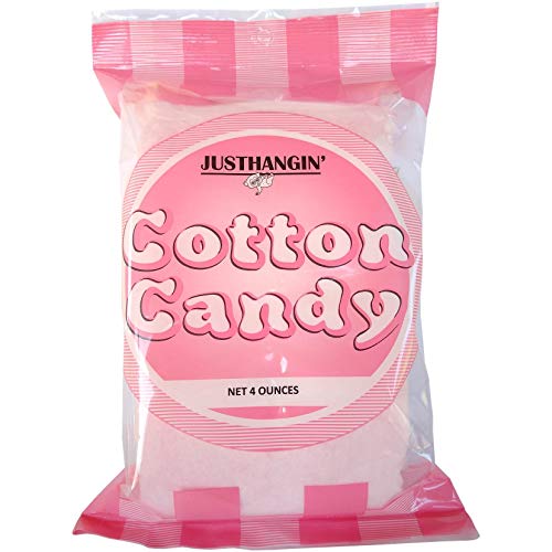 JUSTHANGIN' Cotton Candy Gourmet Strawberry Flavored Pink Color 4 oz ...