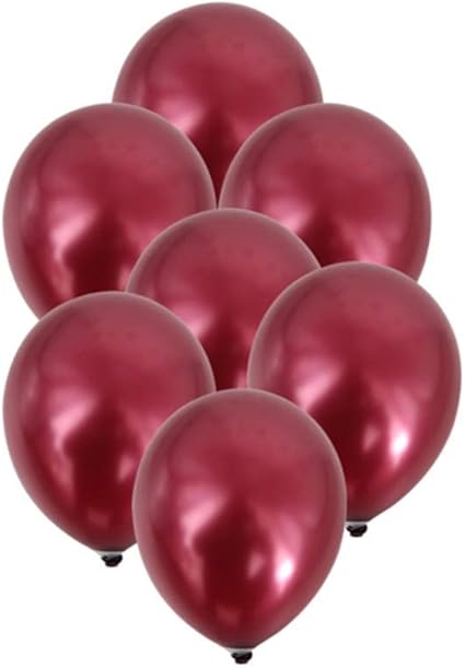 FGHJH 100 12 Zoll Dicke 3,2g Perle Ballon Aufblasbare Weinrot Rose Gold ...