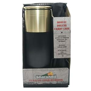 Amazon.com: 12 Gauge Shotgun Shell Cigar Travel Humidor by ShotShell ...