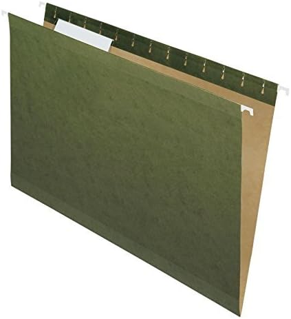 Amazon.com : OfficeMax Hanging Folders - Standard Green, Legal, 1/3 Cut ...