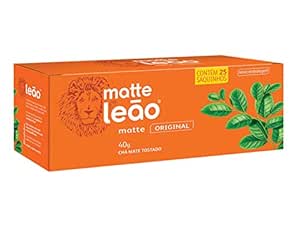 Amazon.com : Mate Tea - Matte Leão - 1.4 oz (25 tea bags) - (PACK OF 01 ...
