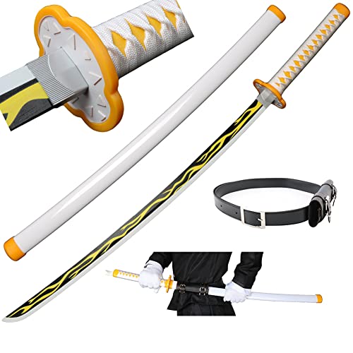 Bamboo Demon Slayer Sword for Cosplay, Katana Sword Samurai Anime ...