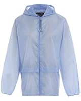 Boys Girls Kag in a Bag Kagool Kagoul Raincoat Jacket Age: 4-16: Amazon ...