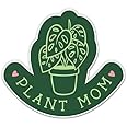 Amazon.com - Plant Mom Sticker - 3" Laptop Sticker - Waterproof Vinyl ...