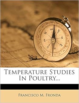Amazon.fr - Temperature Studies in Poultry... - Fronda, Francisco M ...