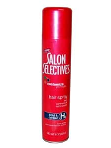 Amazon.com : Salon Selectives Hair Spray - Hold & Control Hc: 8 Oz ...