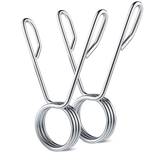 2 Pieces 2 Inch Dumbbell Spring Collars Barbell Clamps Locking Collars ...
