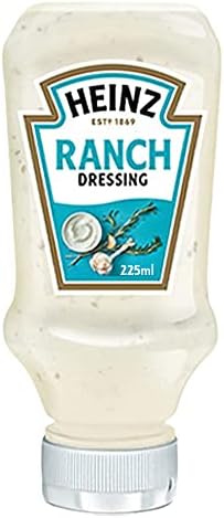 Heinz Original Ranch Dressing Top Down Squeezy Bottle 225ml price in ...