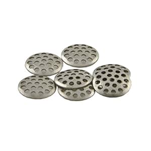 Amazon.com: 5 Titanium (Grade 2 Ti) Small Premium 0.315" (8mm) Concave ...