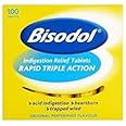 Amazon.com: Bisodol Indigestion Relief Tablets X 100 : Health & Household