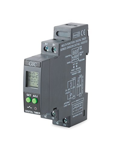 GIC V0DDTD1 GIC Make Digital Timer DIGICON 17 Functions, 0.1 sec - 999 ...