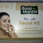 Roop Mantra Herbal Facial Kit For Glowing Skin 75gm, Oily Skin, Dry ...