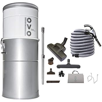 Amazon.com: OVO Powerful Central Vacuum System - Heavy Duty Central Vac ...