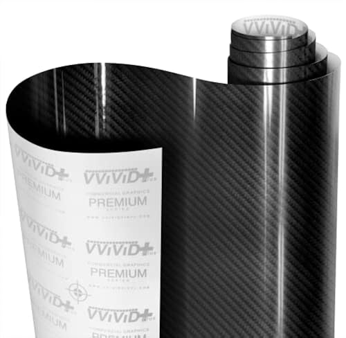 VViViD XPO Black Carbon Gloss Tek R 3 Layer 3D Realistic True Carbon ...