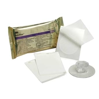 3M 6477 Petri film Rapid Yeast and Mould (RYM) Count Plates (Pack of ...