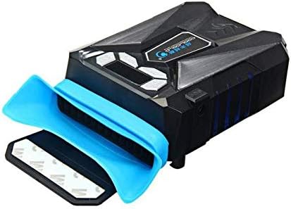 Blue,lcd Display Speed Adjustable Laptop Cooler Radiator Notebook Low ...