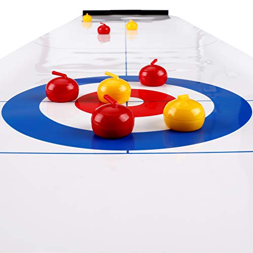 Family Games Fun Tabletop Mini Curling Game Set for Kids and Adults ...
