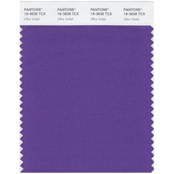 PANTONE Smart 18-3838X Color Swatch Card, Ultra Violet - House Paint ...