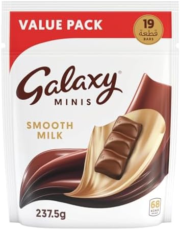 Galaxy Chocolate Minis Smooth Milk, Mini Chocolate Bars, Share Moments ...