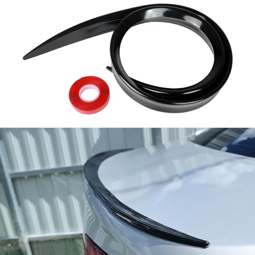 4ft Universal Rear Spoiler for Cars: Gloss Black Universal Spoiler Wing ...