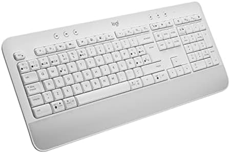 Logitech Signature K650 Full Wireless Keyboard with Palm Rest, BLE ...