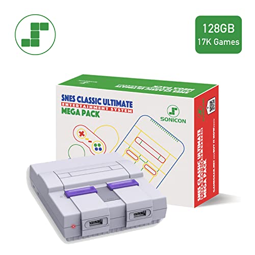 Sonicon Preloaded SNES Classic Edition Mini Retro Console Retropie ...