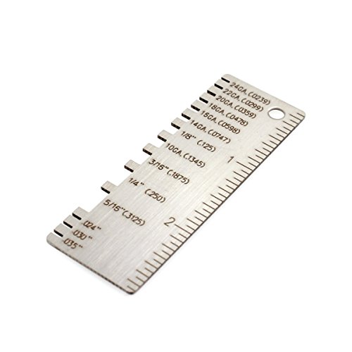 Купить Thickness Gauge Wire Diameter Metal Sheet Sizes Measure Gage ...
