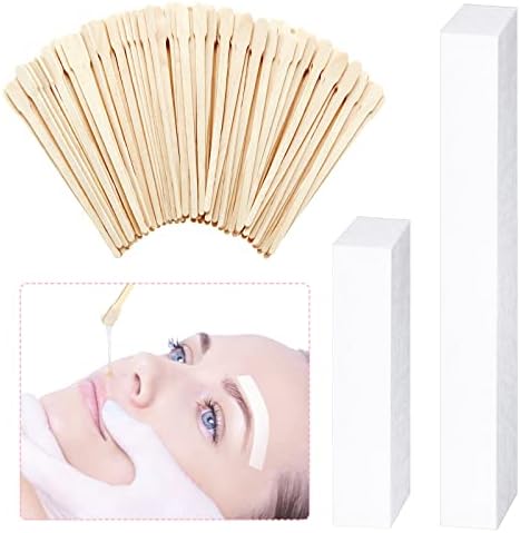 Leelosp 400 Pieces Waxing Strip Non Woven Wax Strip for Hair Removal ...