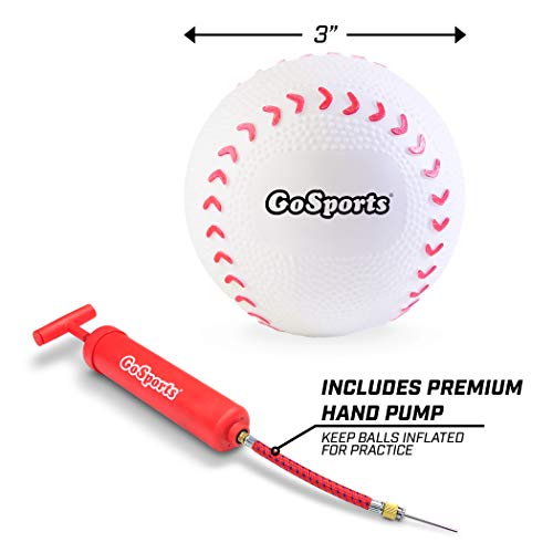 Buy GoSports Rubber Baseball 12 Pack for Kids - Soft & Safe Inflatable ...