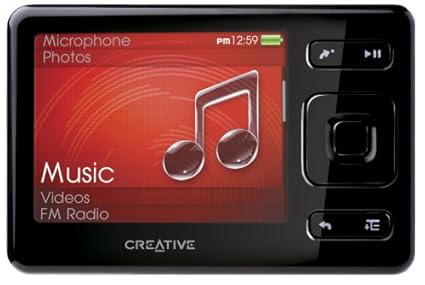 Creative Labs Zen 16GB - MP3/MP4 players: Amazon.co.uk: Electronics