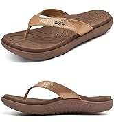 Amazon.com | jiajiale Womens Fashion Orthotic Flip Flops Ladies Slip On ...