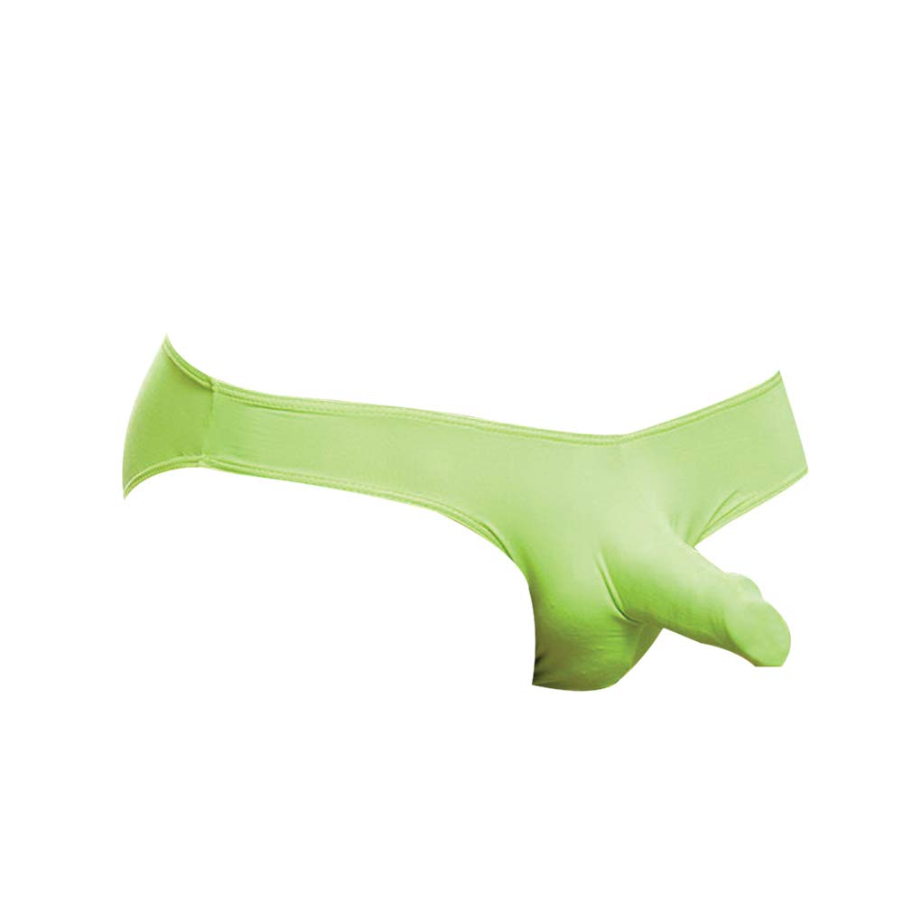 Buy Good Devil Mens Lingerie Brief Underpants Low Rise High Cut Full Coverage Thong Underwear ...