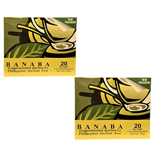 Mua Banaba Philippine Tea Organic Herbal - Pack of 2-20 teabags per box ...