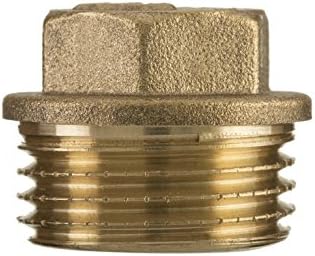 1/2" inch BSP Thread Brass Pipe Screw Hex Male Blanking Plug Tube End ...