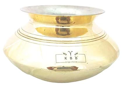 Buy KBB Brass Ancient Indian Cooking Vessel (1 NO.) Online at Low ...