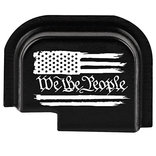 Laser Engraved Aluminum Rear Cover Slide Back Butt Plate for ...