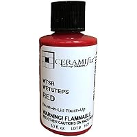 Amazon.com: Ceramifix Dark Red Touch up Paint (Heat Rated) : Tools ...