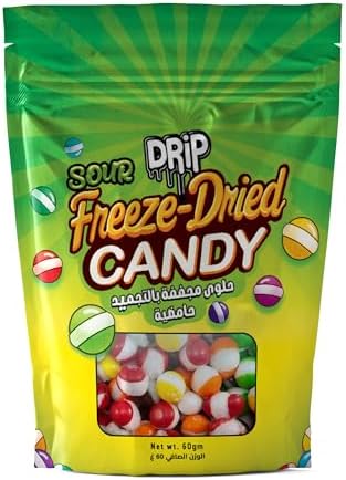 DRIP Freeze Dried Sour Candy – Crunchy Fruit Candy – Viral TikTok Snack ...
