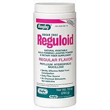 Amazon.com: Reguloid Natural Vegetable Bulk-forming Laxative, Orange ...