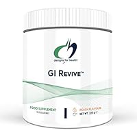 Designs for Health GI Revive Powder - Gut Health with Slippery Elm, Cat ...