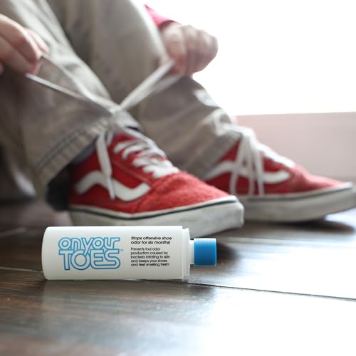 On Your Toes Natural Foot and Shoe Odor Eliminator –Shoe Deodorizer ...