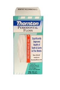 Amazon.com: Thornton Periodontal Floss 75 ea: Health & Personal Care